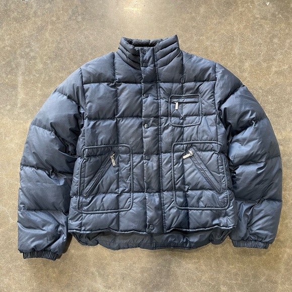 Diesel | Jackets & Coats | Diesel Jacket Womens Large Dark Navy Puffer ...